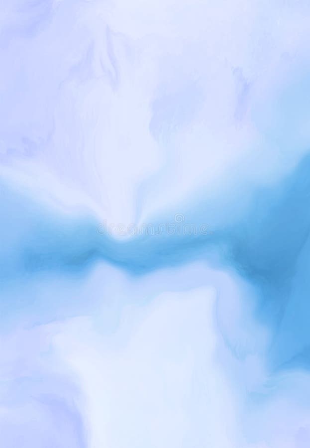 Elegant Banner Template Design with Blue Paint. Stock Vector ...