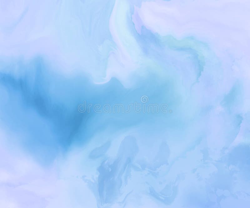 Elegant Banner Template Design with Blue Paint. Stock Vector ...