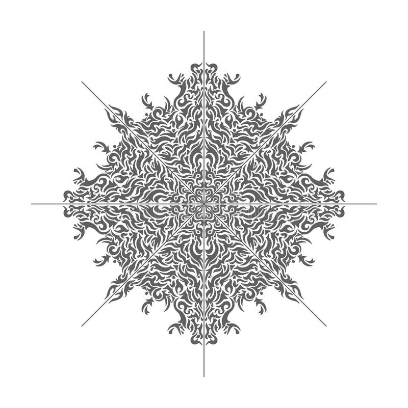 Elegant Baroque Royal Element Stock Vector - Illustration of pattern ...