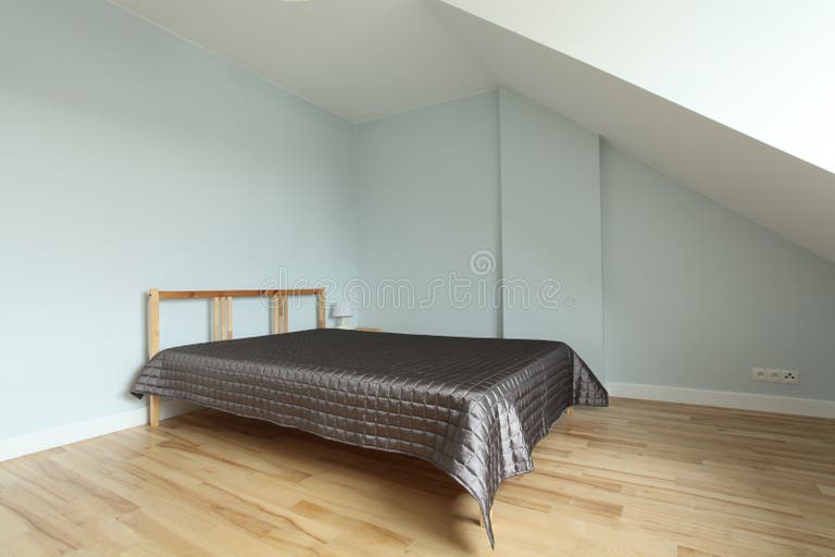 Elegant bedroom stock photo. Image of dwelling, blue - 26887990