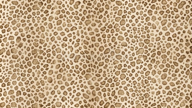 Elegant Beige and Brown Animal Print Texture Seamless Pattern ...