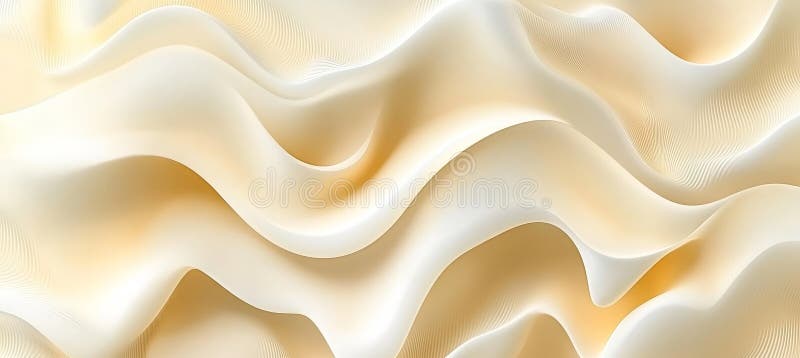 Elegant Beige Cream Gradient Wave Texture with Seamless Low Profile ...