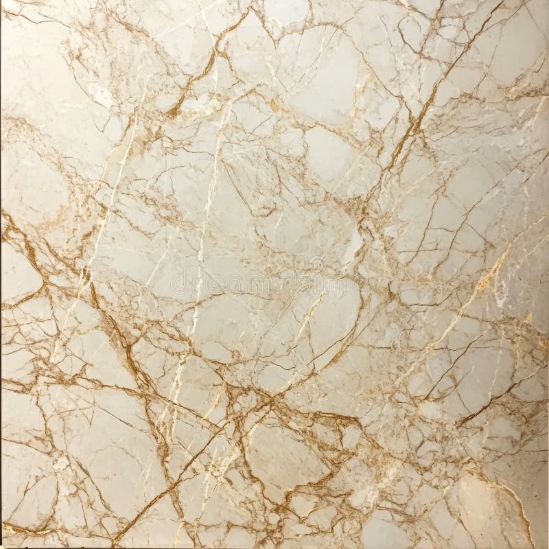 Elegant Beige Marble Surface with Natural Veining Patterns for Interior ...