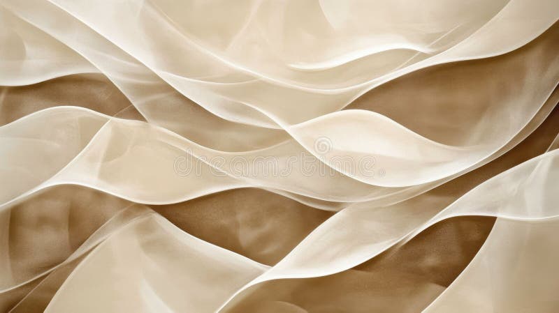 Elegant Beige Silk Waves Texture Background for Classy Design Stock ...