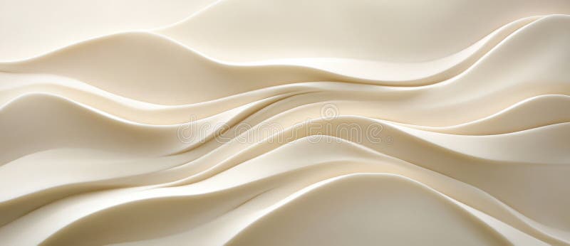 An Elegant Beige Wave Background with Soft Line Patterns, Giving it a ...