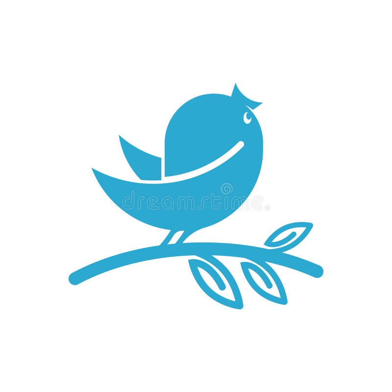 Elegant Bird Logo Icon Design and Symbol Stock Vector - Illustration of ...