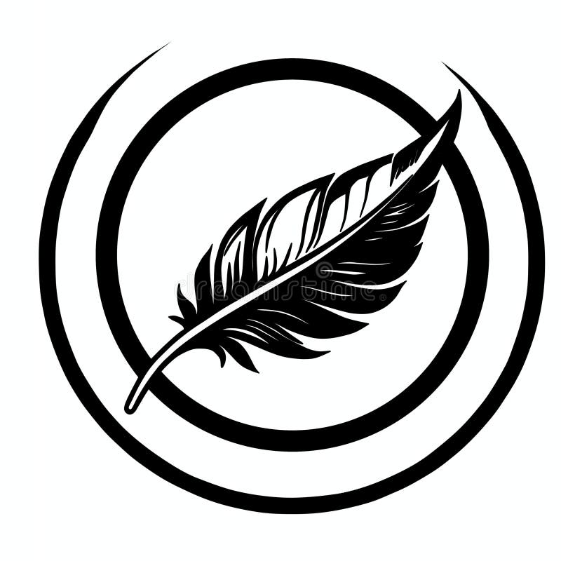 Black Feather Logo