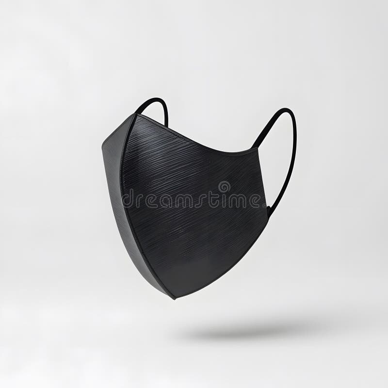 Elegant Black Leather Face Mask Stock Illustrations – 18 Elegant Black ...