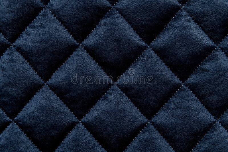 Elegant Black Quilted Fabric Texture Background Stock Illustration ...