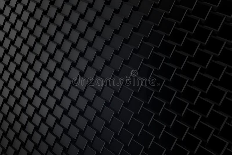 Elegant Black Square Pattern Background Stock Illustration ...