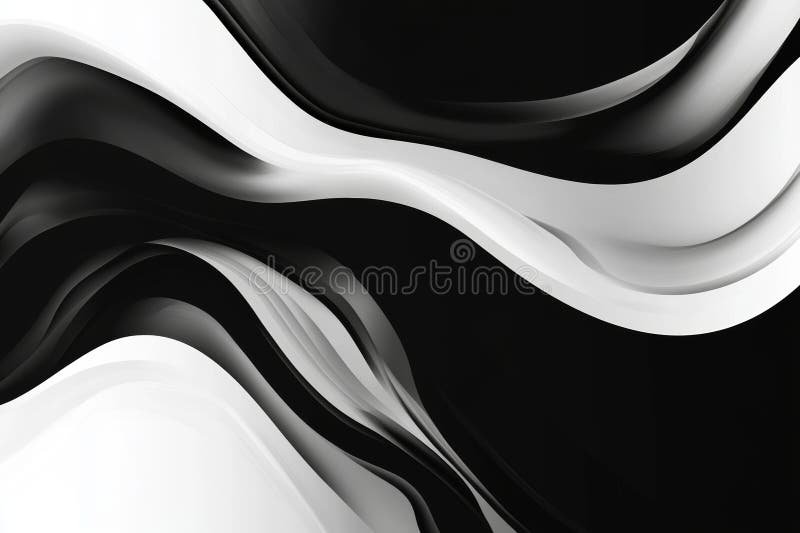 Elegant Black and White Abstract Gradient Pattern for Modern Design ...