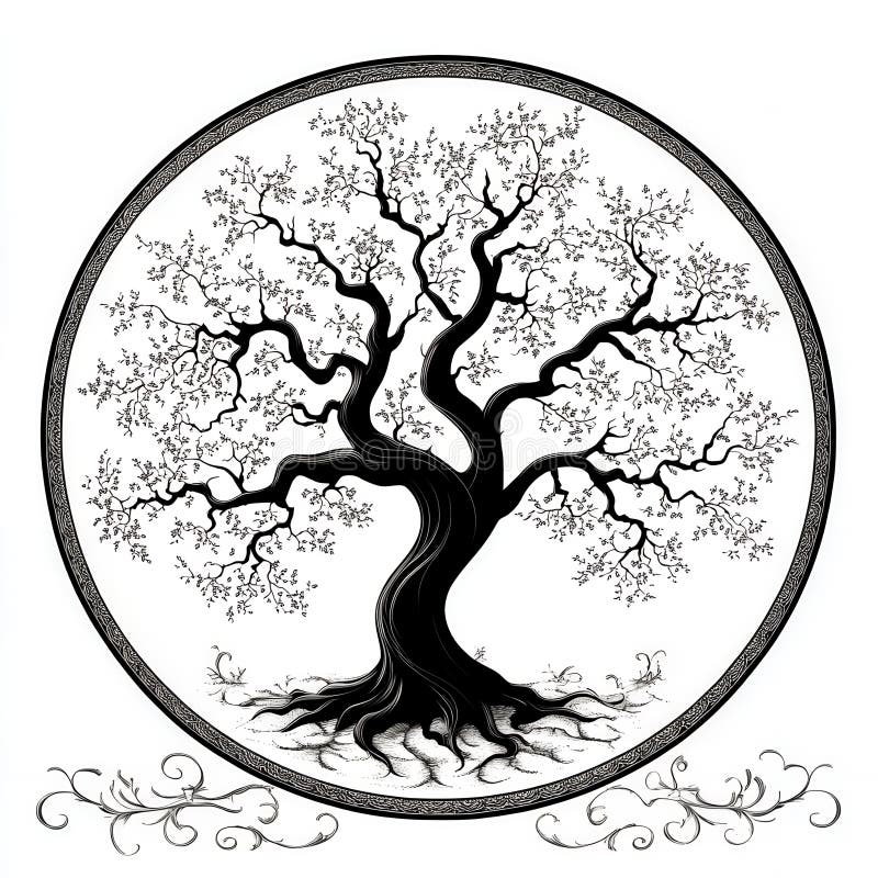 Eternal Life Black White Stock Illustrations – 436 Eternal Life Black ...