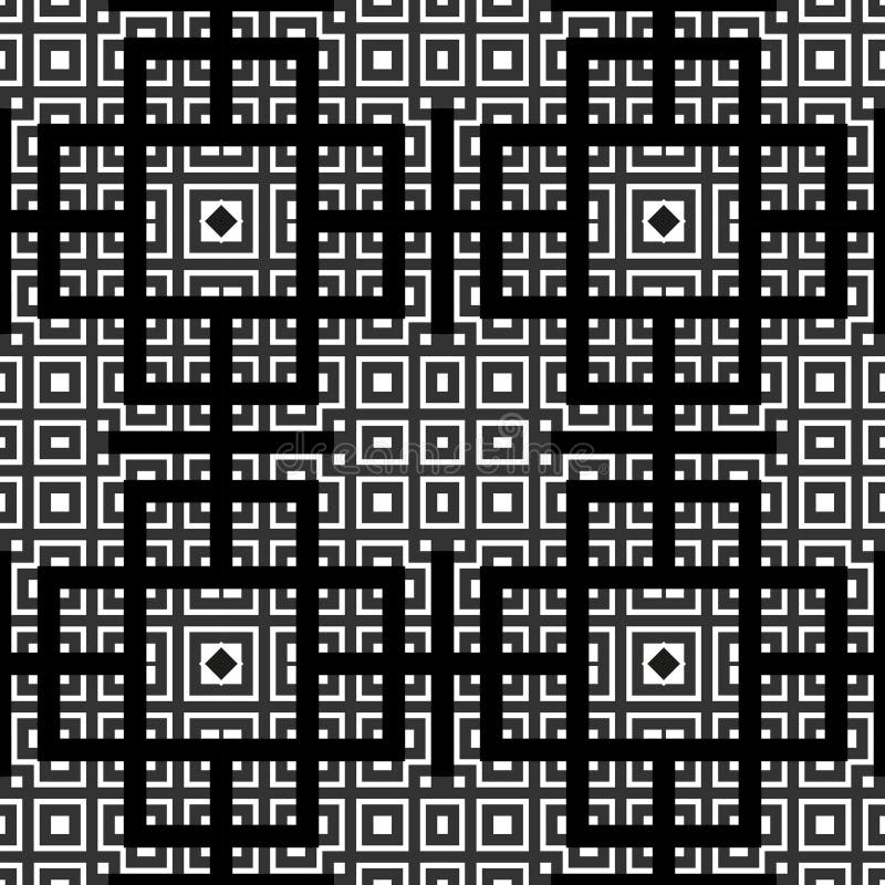 Vector Mono Line Backgrounds with Simple Patterns Stock Vector ...