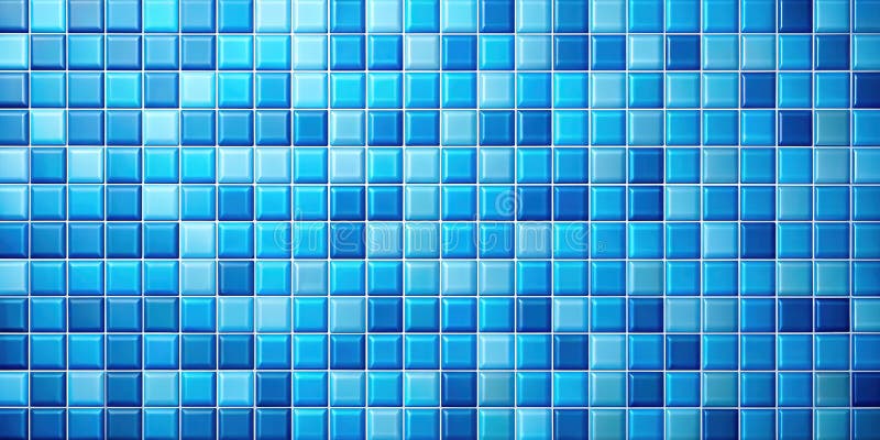 Elegant Blue Ceramic Tile Wall Texture Mockup a Stunning Background for ...