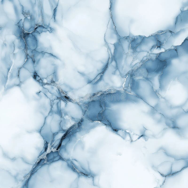Elegant Blue Marble Texture with Veins and Abstract Patterns Stock ...
