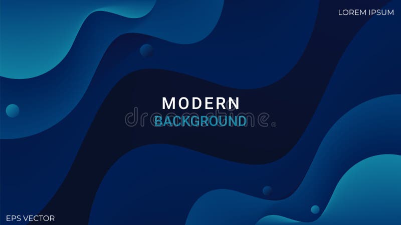 Elegant Blue Paper Cut Wallpaper Design Stock Vector - Illustration of ...