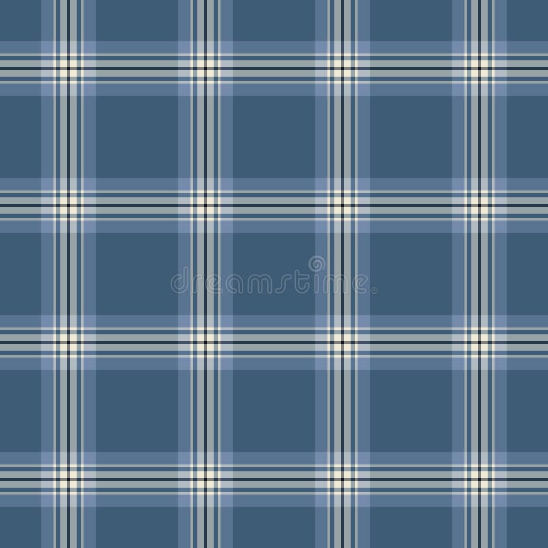 Elegant Blue and White Plaid Pattern. Perfect for Textile Design ...