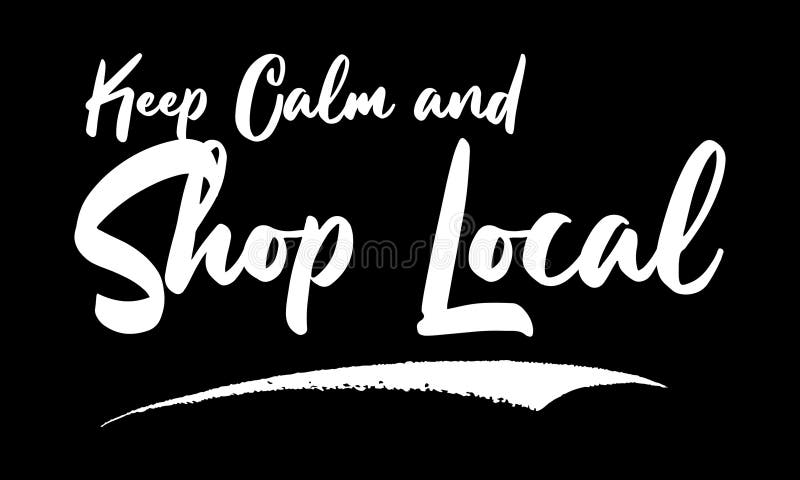 Keep Local Font Stock Illustrations – 16 Keep Local Font Stock ...