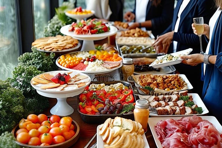 Lavish Buffet Stock Illustrations – 101 Lavish Buffet Stock ...