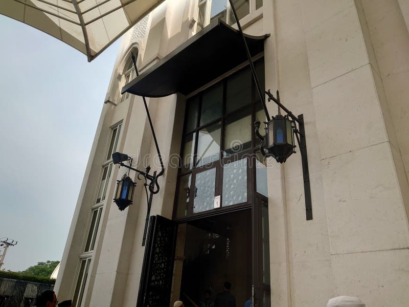 An Elegant Building Facade with Classic Architectural Elements ...