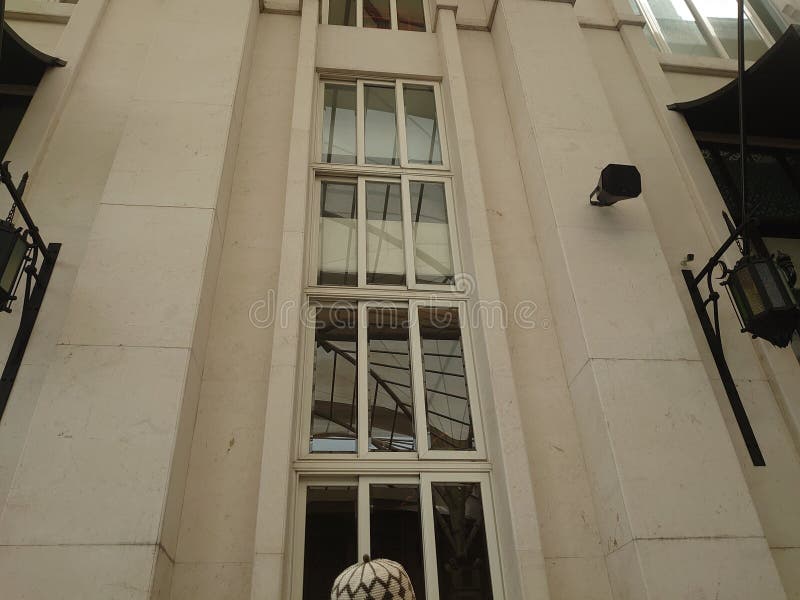 An Elegant Building Facade with Classic Architectural Elements ...