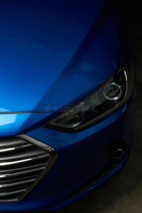 Elegant Car Headlight Background Stock Image - Image of bumper ...