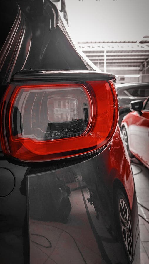 Elegant car tail light. stock photo. Image of elegant - 287669310