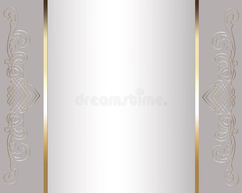 Elegant card stock illustration. Illustration of greeting - 64914474