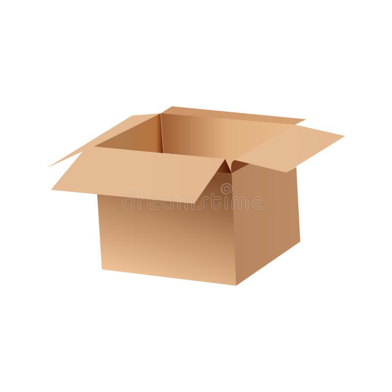 Elegant Cardboard Box, Gift Packaging Design Fold Stock Vector ...