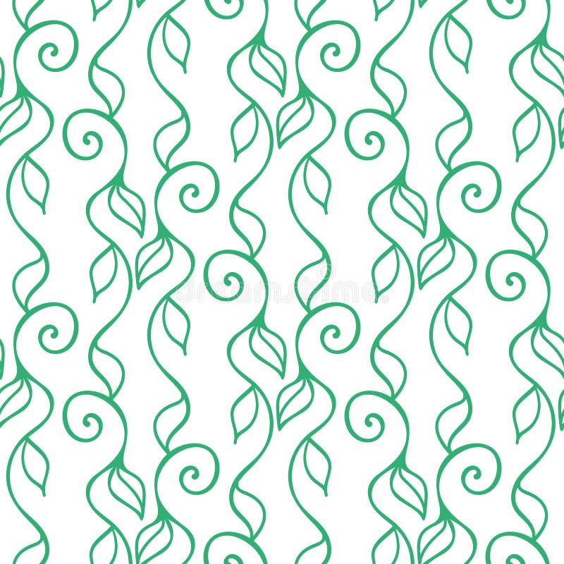 Elegant Celtic Swirl Seamless Vector Border Design. Modern Stylized ...