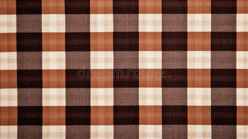 Elegant Checkered Pattern in Rich Brown Tones, Perfect for Backgrounds ...