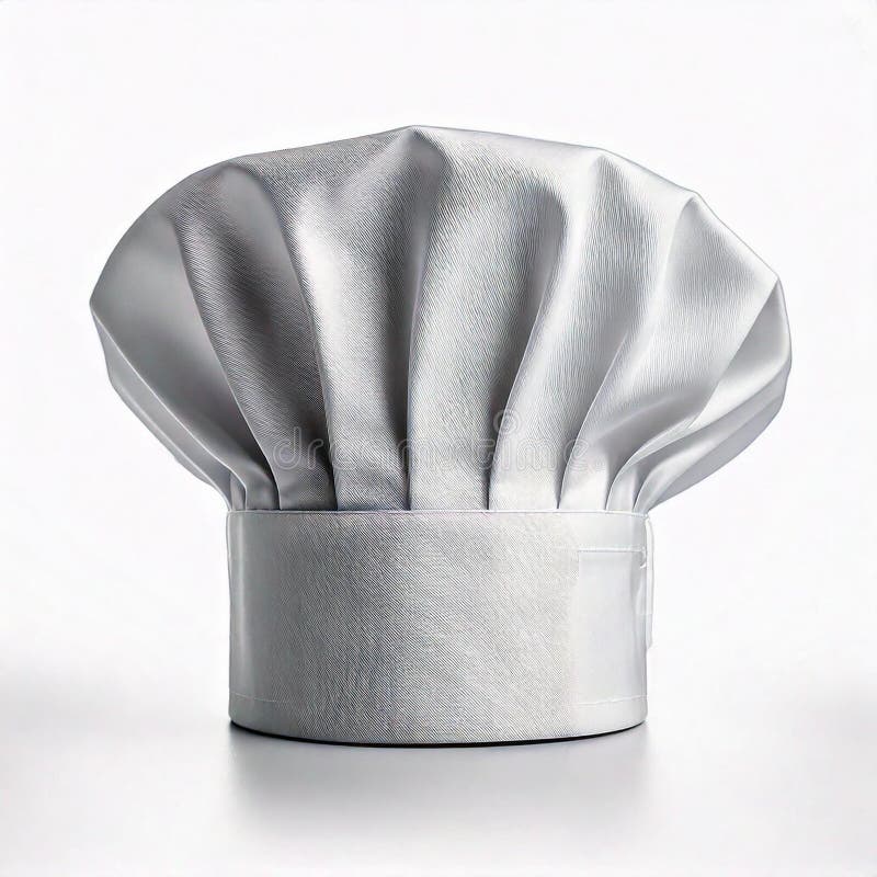 Elegant Chef Hat Ideal for Culinary Design and Cooking Themes Stock ...