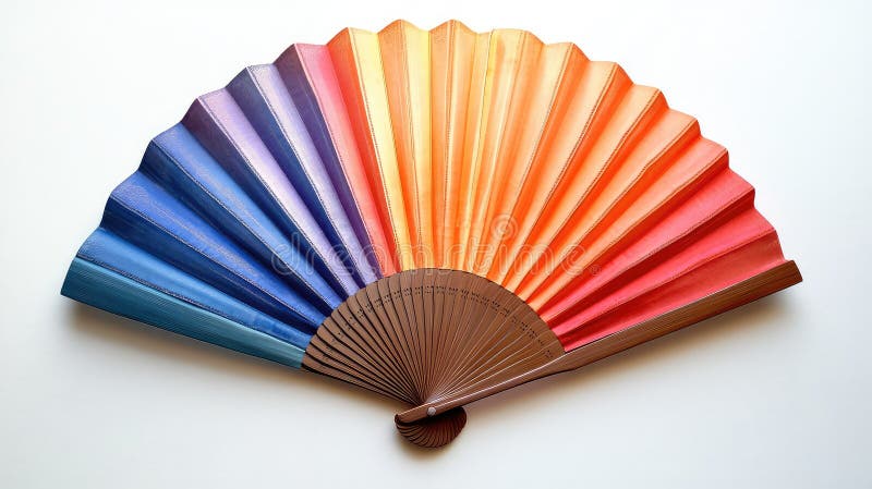 Elegant Chinese Fan with Exquisite Design Stock Photo - Image of ...