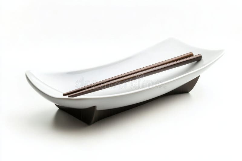 Elegant Chopstick Holder Displayed with Beautifully Designed Dish ...