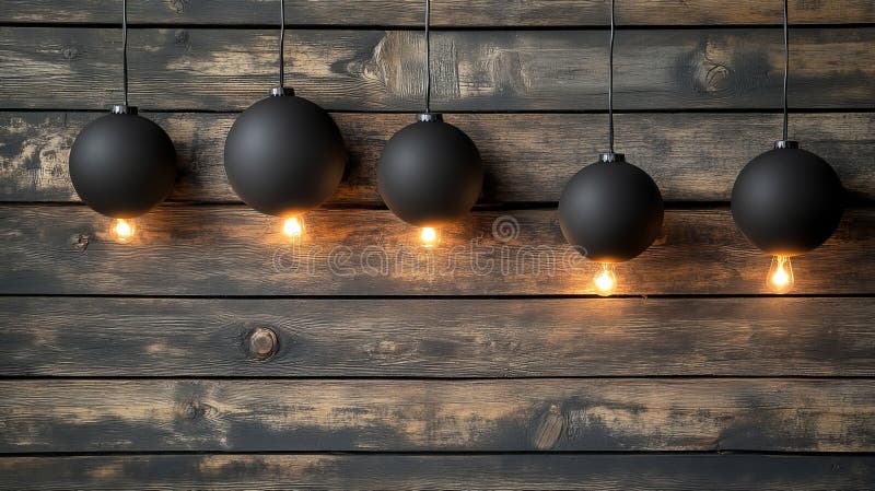Elegant Christmas Decor with Baubles and String Lights Stock ...