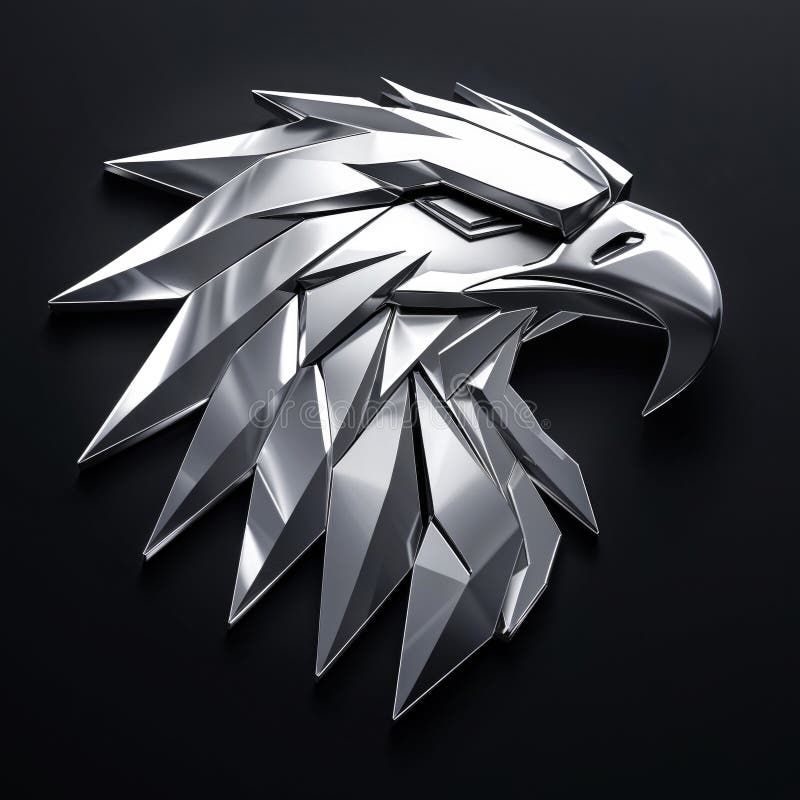 Chrome Eagle Stock Illustrations – 200 Chrome Eagle Stock Illustrations ...