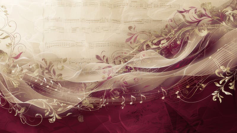 Elegant Classical Music-Themed Background for Webshops with Instruments ...