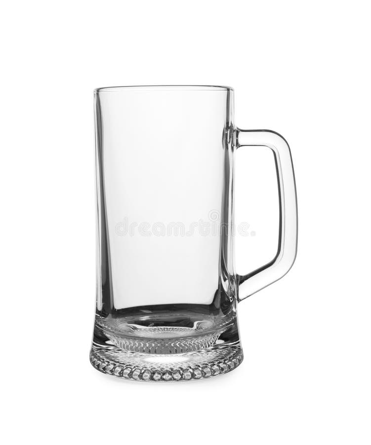 Elegant Clean Empty Beer Glass Isolated on White Stock Photo - Image of ... Elegant Clean Empty Beer Glass Isolated on White Stock Photo - Image of ...