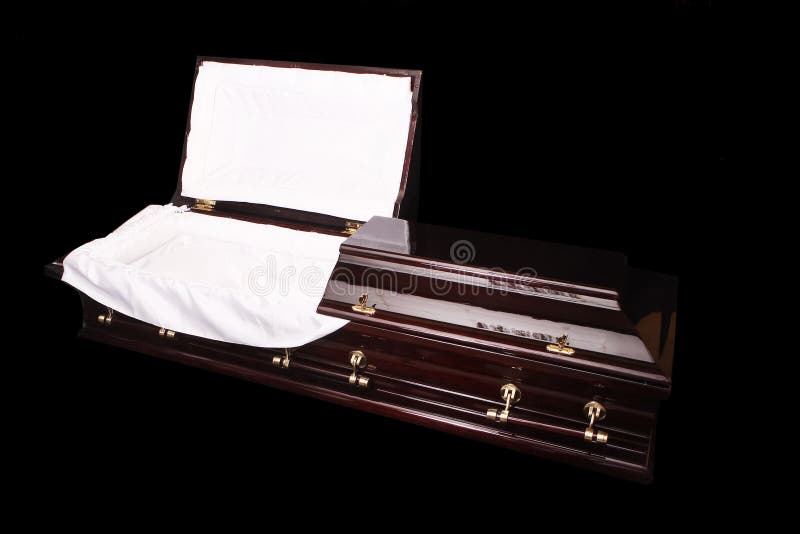 Elegant coffin stock image. Image of handmade, dead, graveyard - 14684285