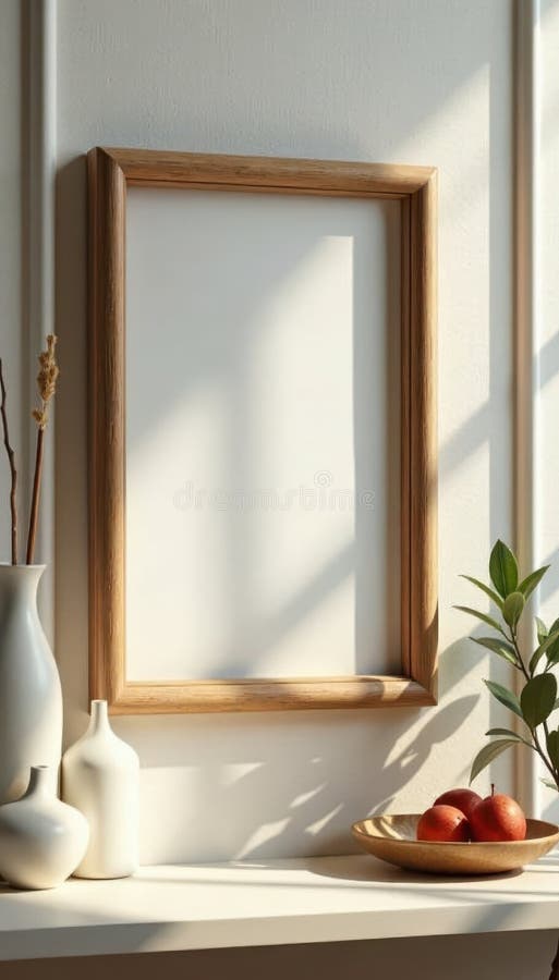 Elegant Collection of Natural Wood Picture Frames , Image, Decor, Set ...