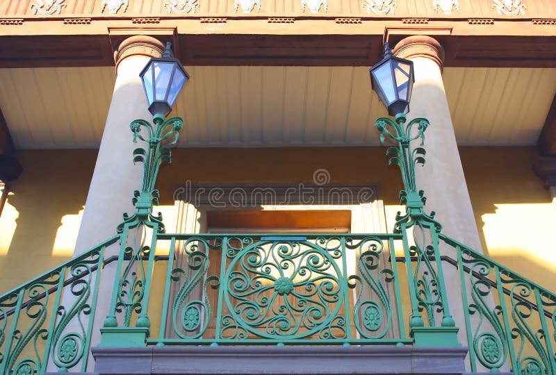 Elegant columned building stock photo. Image of design - 1123688