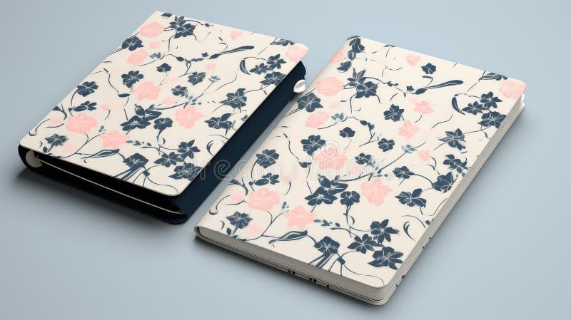 Elegant Composition Book Cover Seamless Pattern Stock Illustration ...