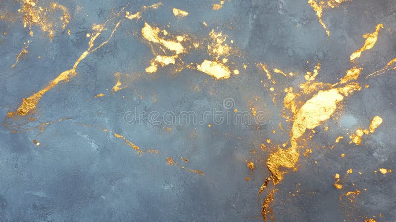 Elegant Concrete Texture with Gold Accents for Luxurious Decorative ...