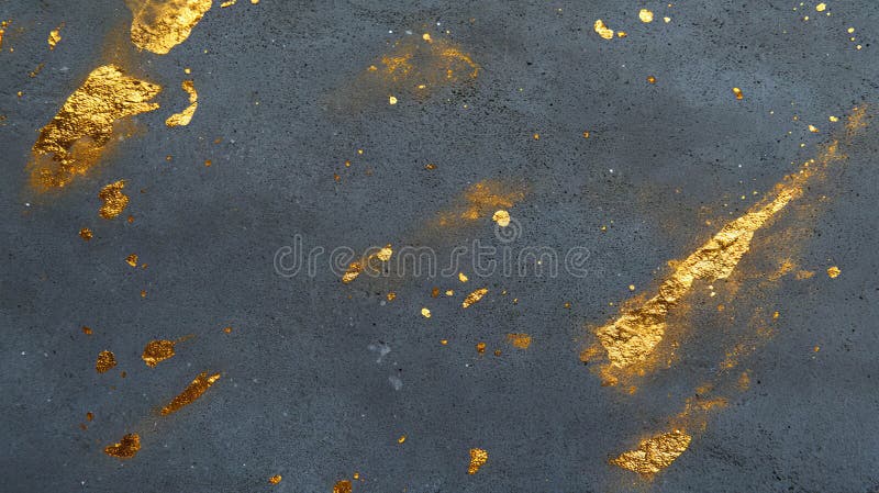Elegant Concrete Texture with Gold Accents for Luxurious Design Stock ...