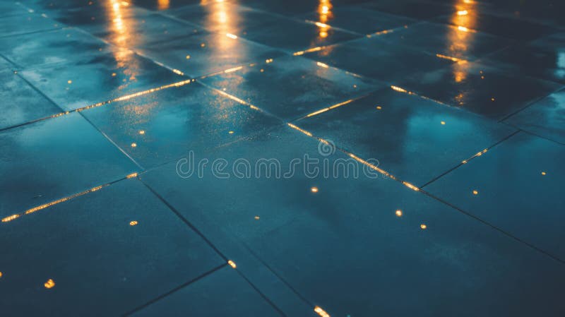 Elegant Concrete Texture with Gold Embedded Tiles for Modern Decor and ...