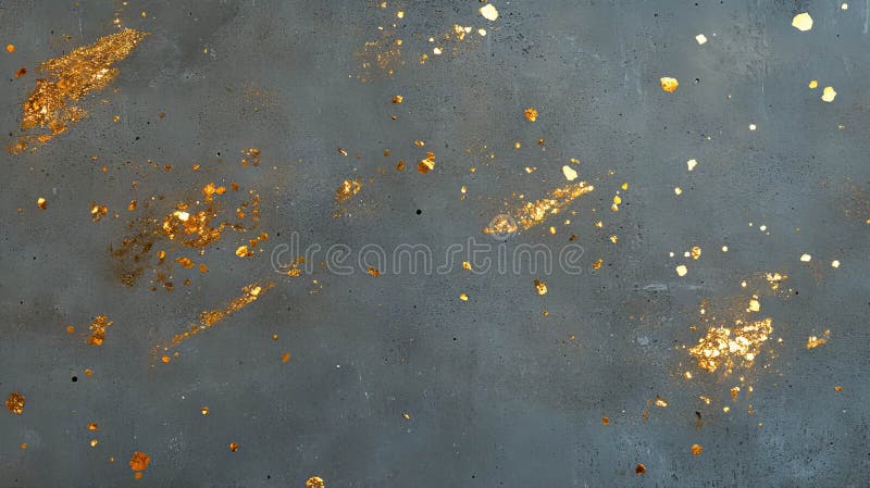 Elegant Concrete Texture with Gold Flakes for Luxurious Interior Design ...