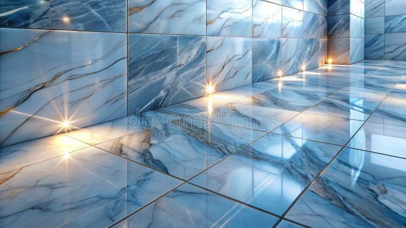 Elegant CoolToned Marble Tile Background Texture a Seamless Linear ...