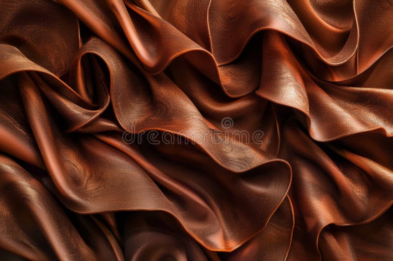 Elegant Copper-colored Fabric Texture Stock Illustration - Illustration ...