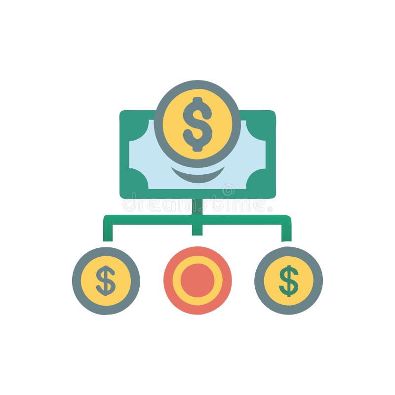 Elegant Corporate Cash Graphic Stock Illustration - Illustration of ...