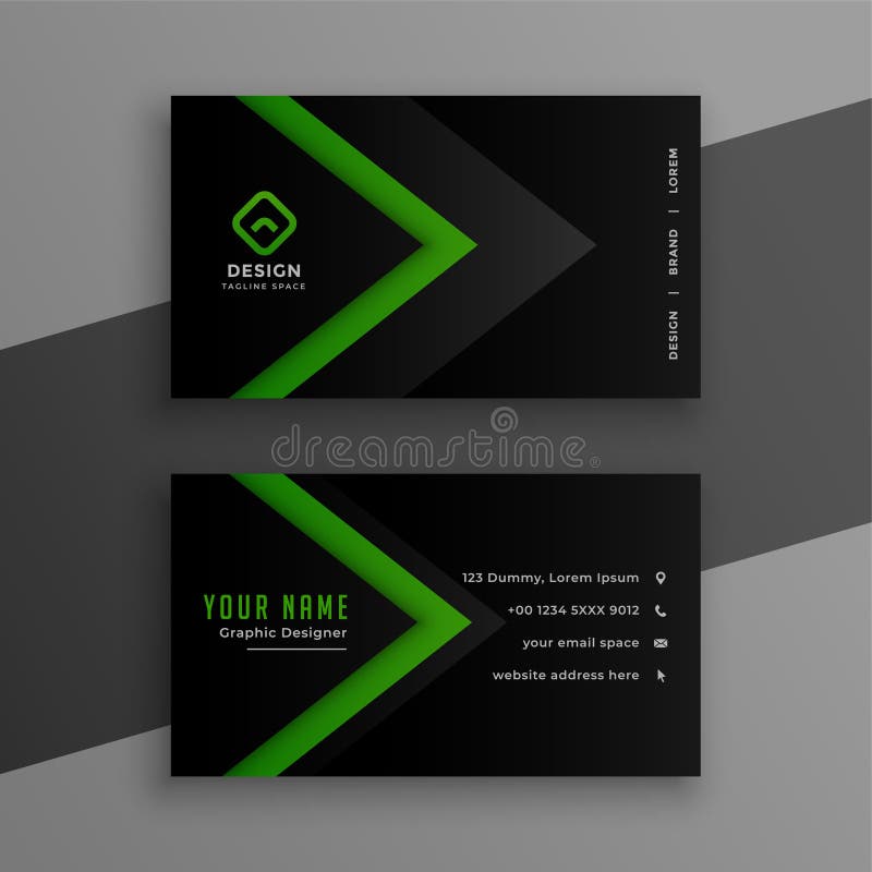 Elegant Corporate Identity Card Template a Office Stationery Stock ...